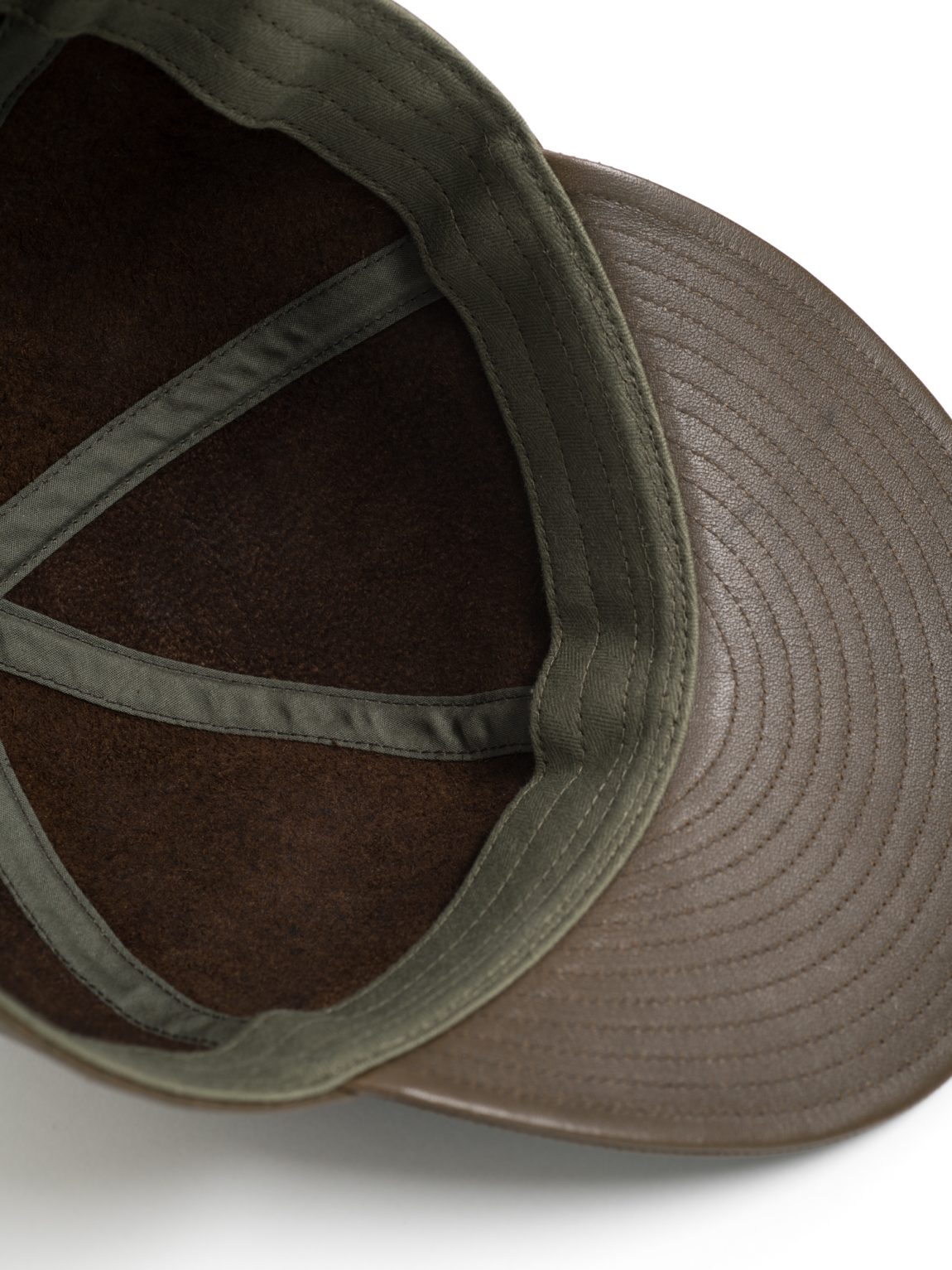 Papa NUI A-26 Shinki Horse Hide cap New Olive Drab 2021-22 Edition ...